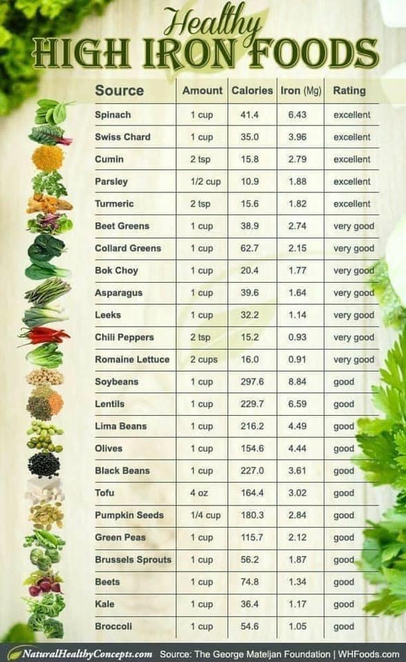 High Iron Foods Western Montana Area VI Agency On Aging